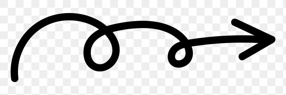 PNG Curved arrow loops, transparent | Free PNG - rawpixel