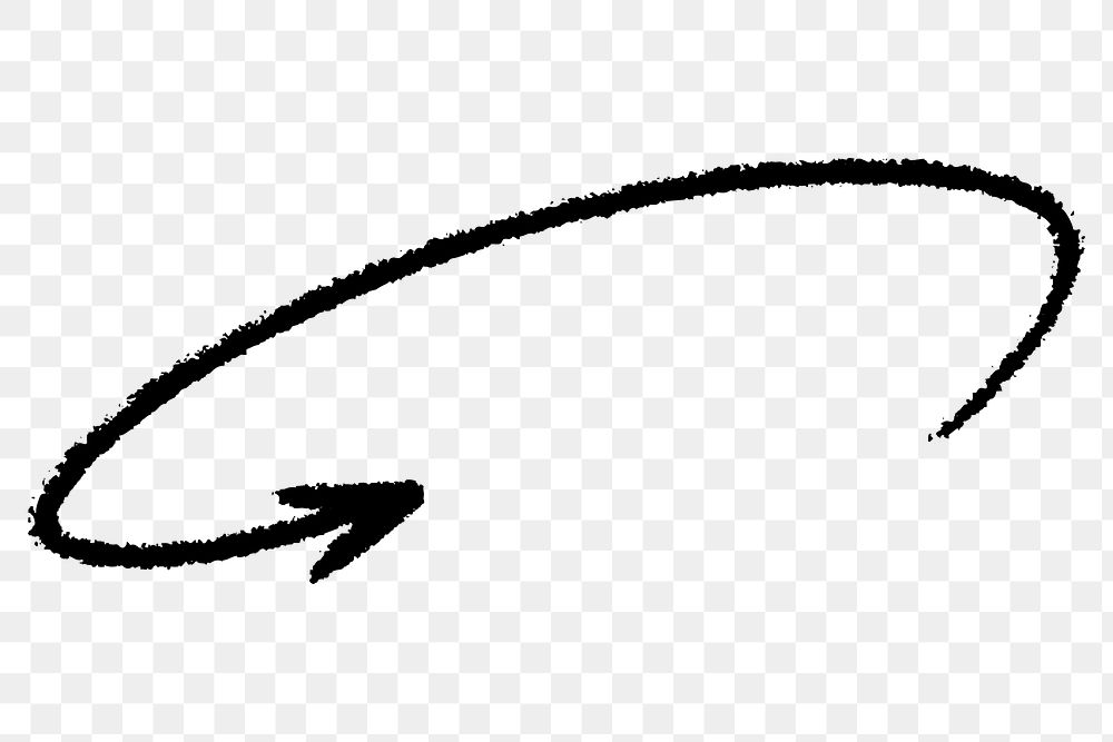 PNG Curved arrow, transparent background | Free PNG - rawpixel