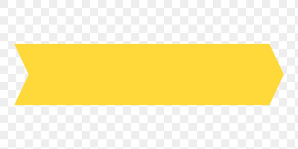 PNG Yellow ribbon banner illustration, | Free PNG - rawpixel