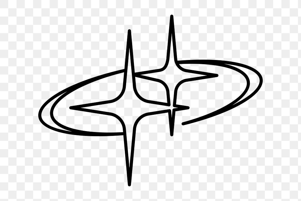 PNG Abstract geometric star outline, | Free PNG - rawpixel