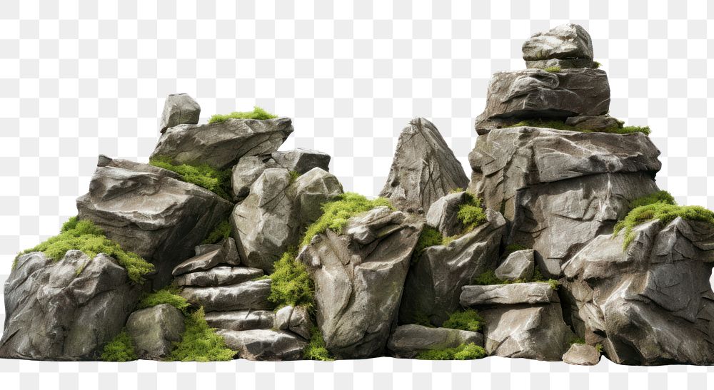 PNG Rock outdoors nature plant. | Premium PNG - rawpixel