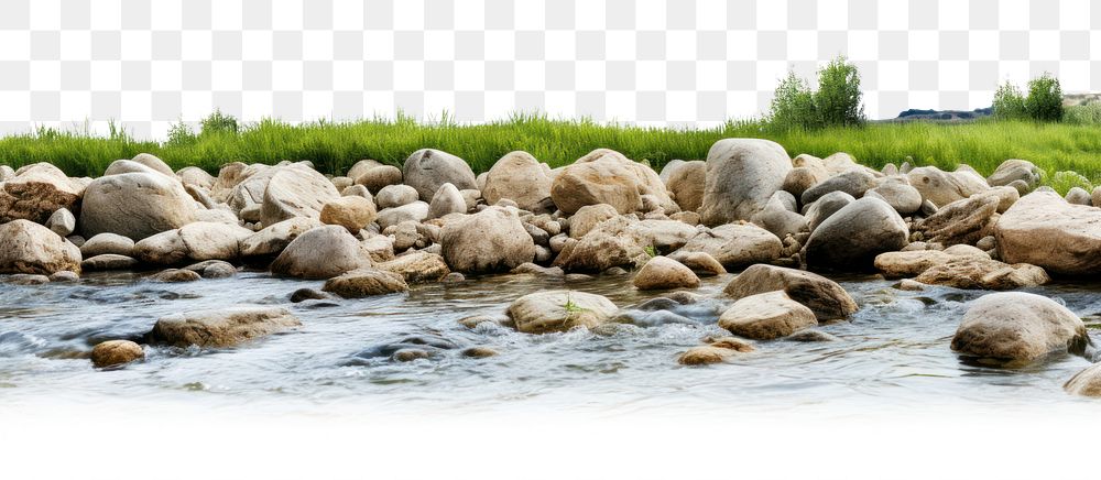 PNG River side rock wilderness | Free PNG - rawpixel