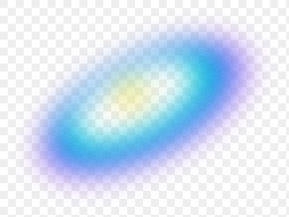 Gradient blue oval png element | Free PNG - rawpixel