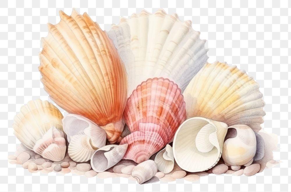 PNG Sea shells seashell nature | Premium PNG - rawpixel