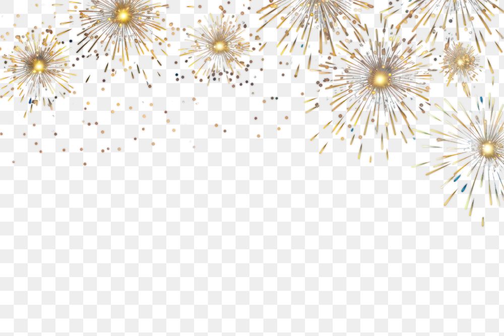 PNG Colorful gold firework fireworks | Premium PNG - rawpixel