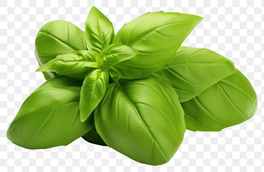 PNG Fresh green organic basil | Free PNG - rawpixel