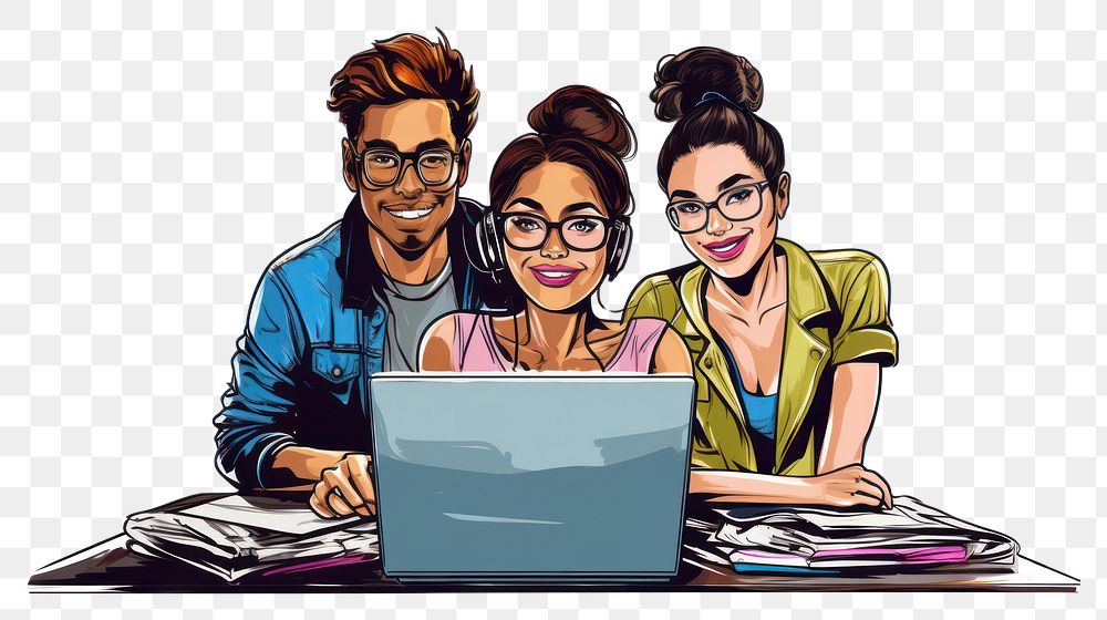 PNG Computer glasses laptop comics. | Premium PNG - rawpixel