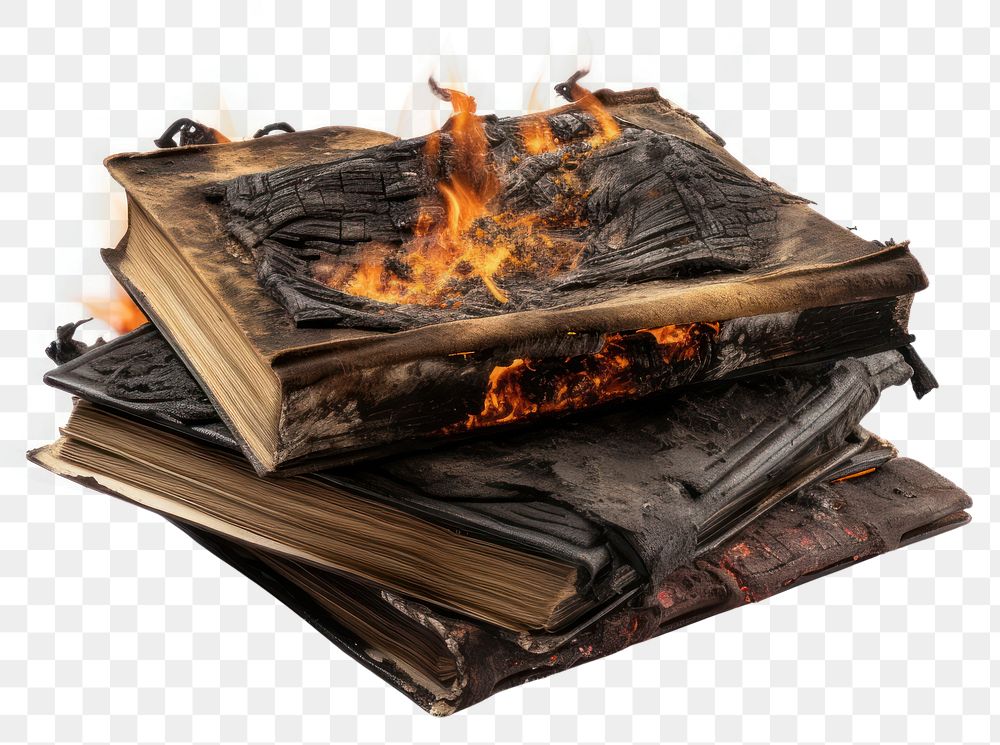PNG Book stack burnt publication | Free PNG - rawpixel