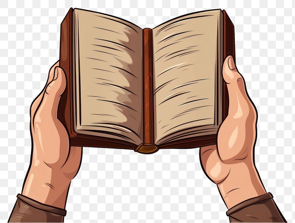 PNG Human hand holding Book | Free PNG - rawpixel