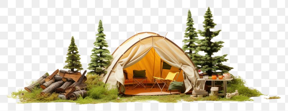PNG Campsite outdoors camping nature. | Free PNG - rawpixel