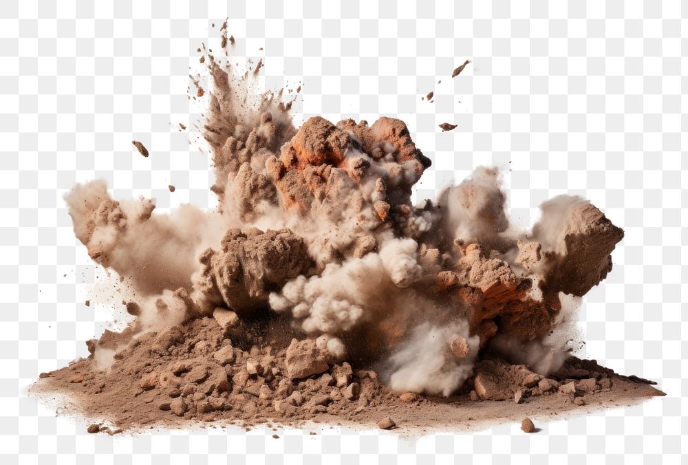 PNG Explosion dust destruction splattered. | Premium PNG - rawpixel