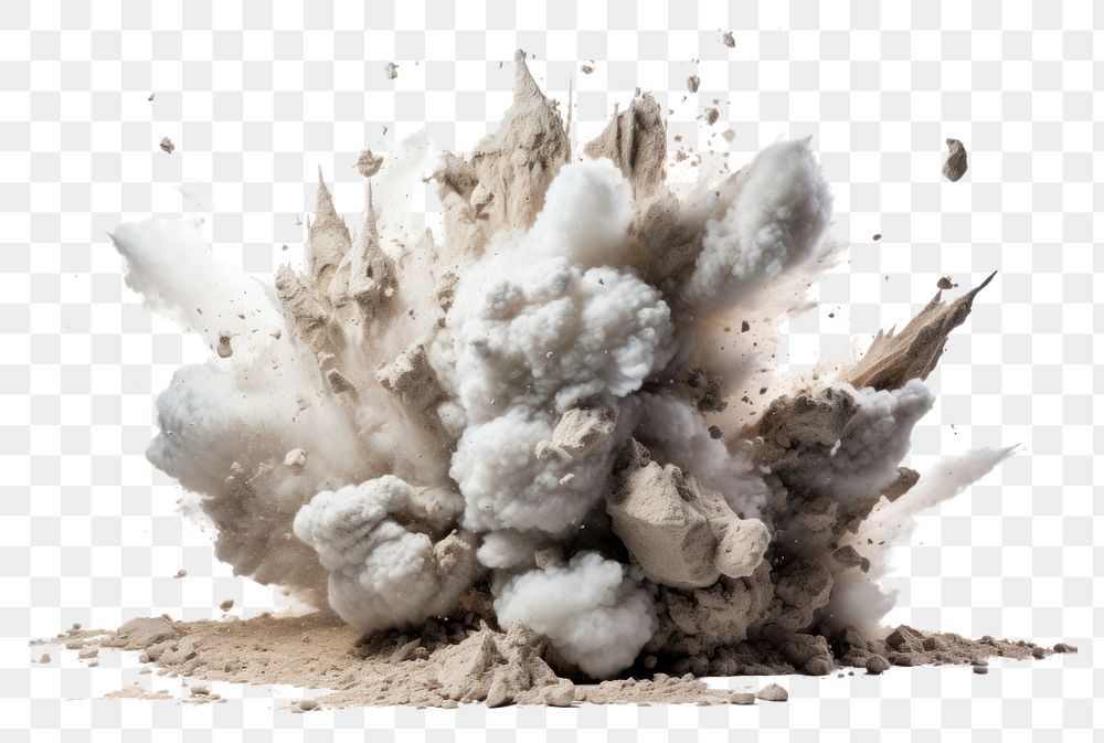 PNG Explosion backgrounds white dust. | Premium PNG - rawpixel