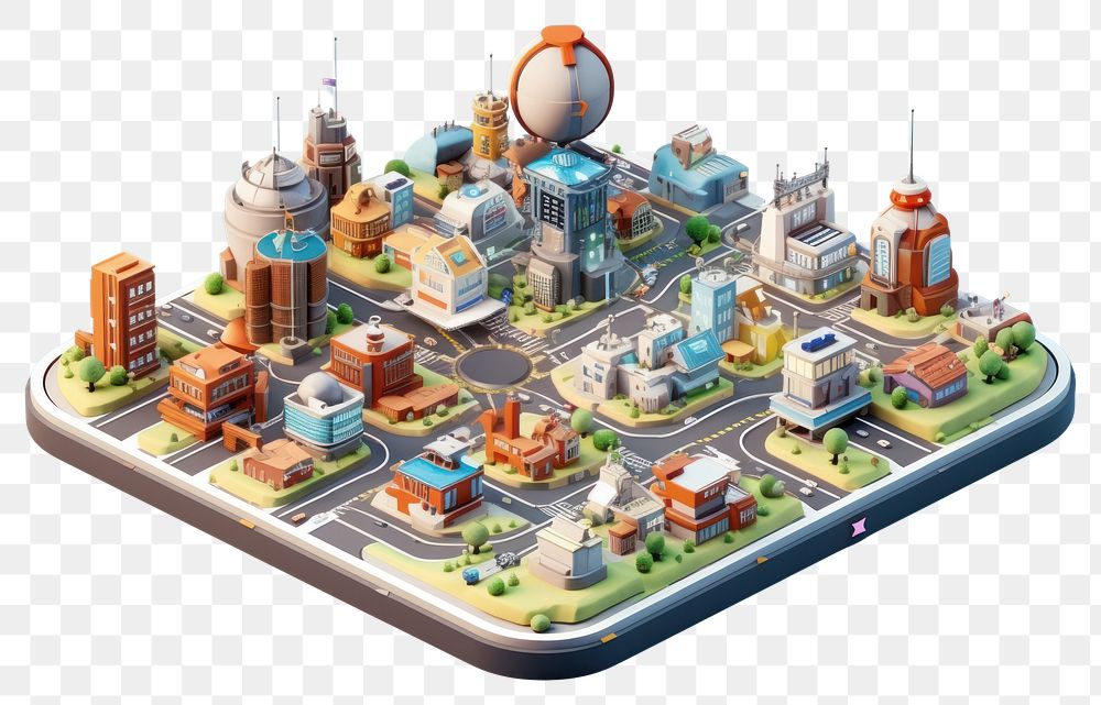 PNG Cityscape diagram map architecture. | Free PNG - rawpixel