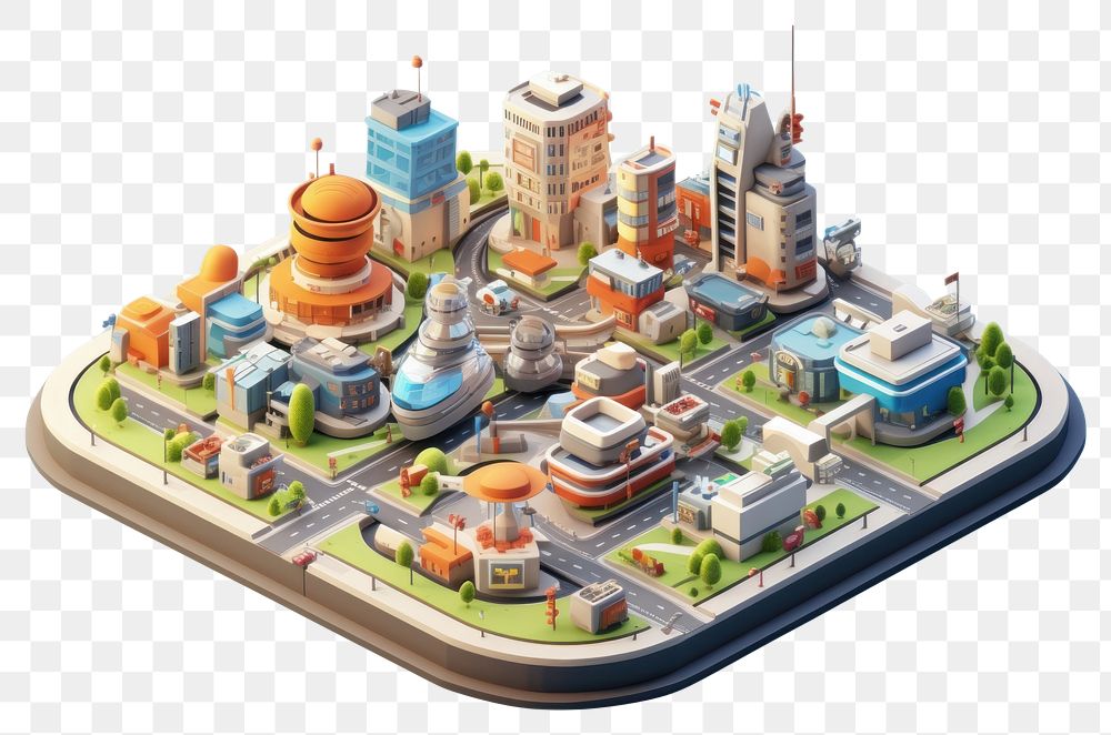 PNG Cityscape architecture building map. | Free PNG - rawpixel