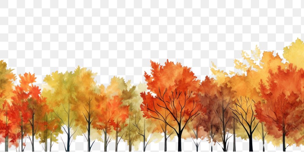 PNG Autumn border backgrounds outdoors | Free PNG - rawpixel