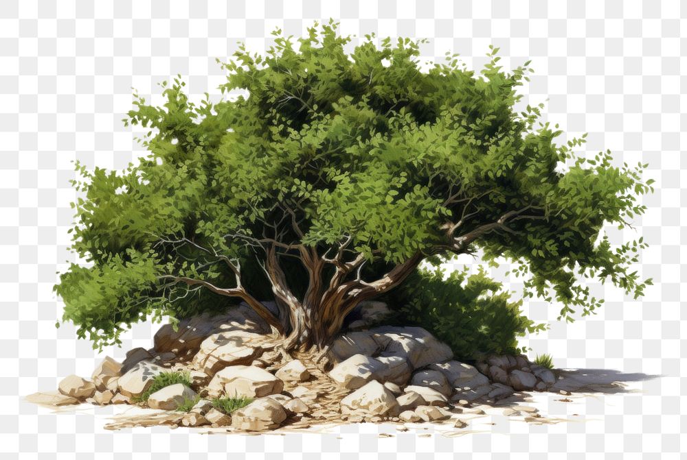 PNG Bush outdoors nature plant. | Premium PNG - rawpixel