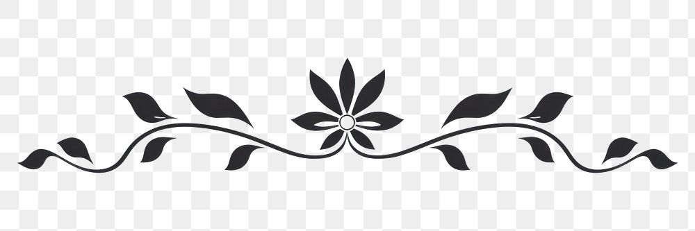 PNG Flower pattern white plant. | Premium PNG - rawpixel
