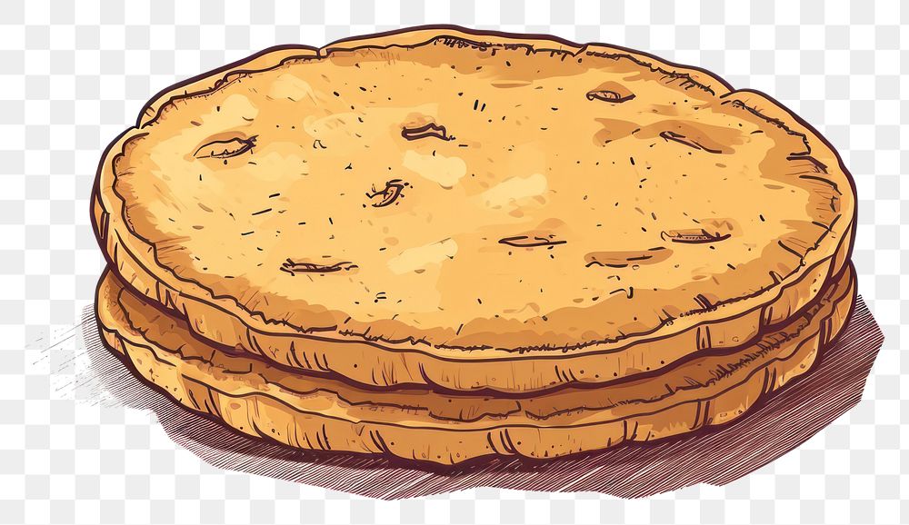 PNG Shortbread cookie dessert food | Free PNG - rawpixel