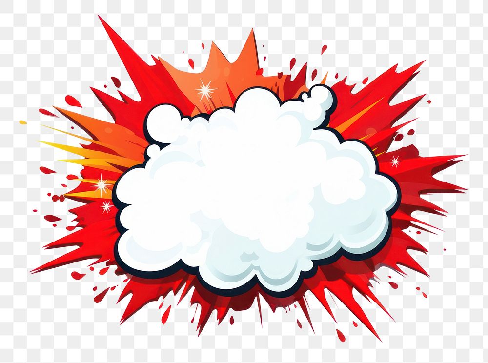 PNG Clipart speech bubble explosion | Premium PNG - rawpixel