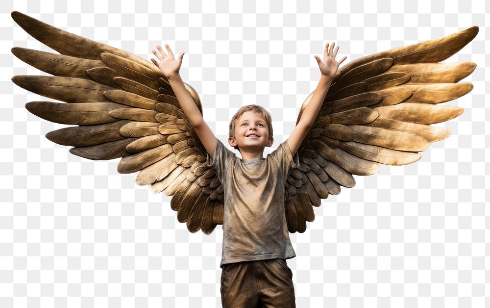 PNG Portrait outdoors vulture angel. | Free PNG - rawpixel