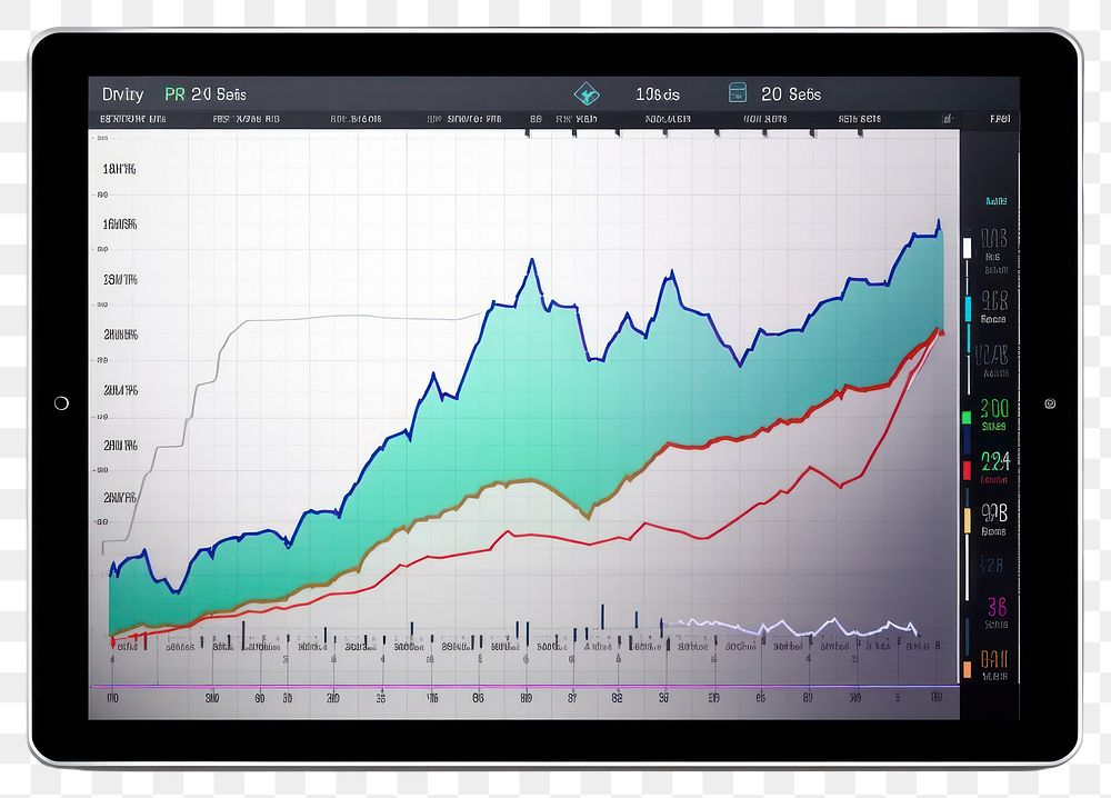 PNG Computer graph chart electronics. | Premium PNG - rawpixel