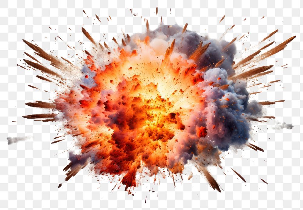 PNG Explosion white background destruction | Premium PNG - rawpixel