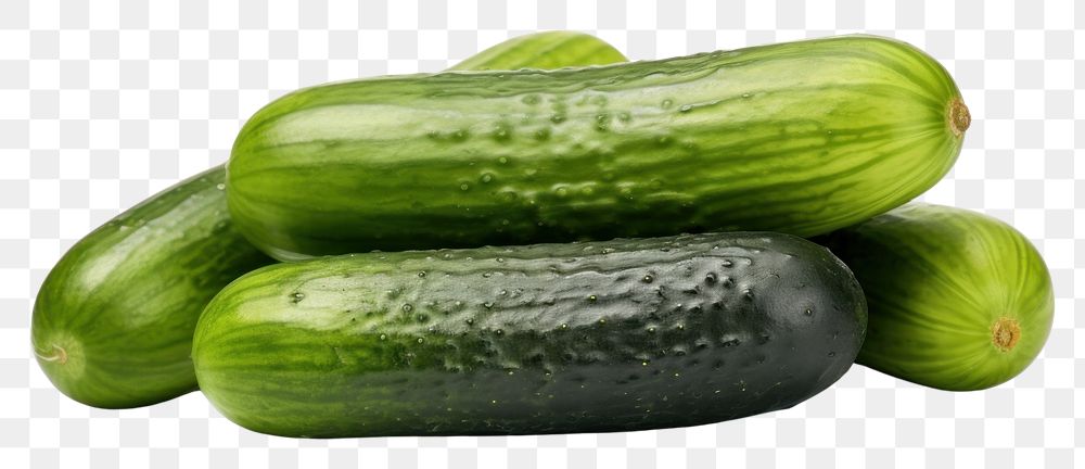 PNG Five cucumbers vegetable plant | Free PNG - rawpixel