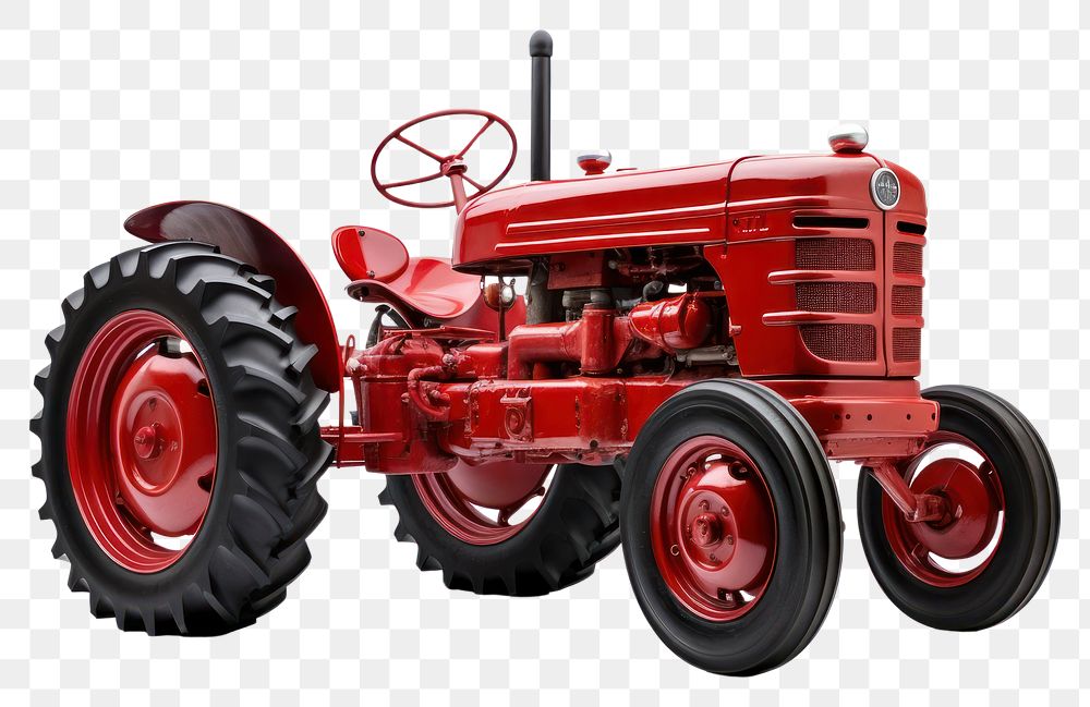 PNG Red modern tractor vehicle | Free PNG - rawpixel