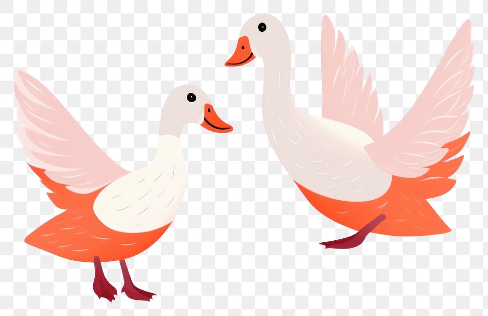 PNG Goose falling love drawing | Free PNG - rawpixel