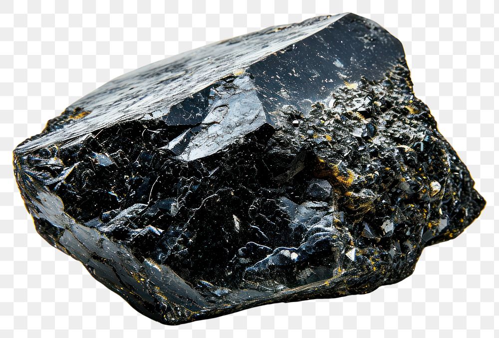 PNG Obsidian rock gemstone mineral | Free PNG - rawpixel