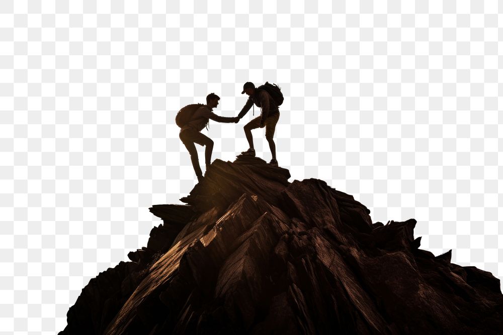 PNG Man help his friend | Free PNG - rawpixel