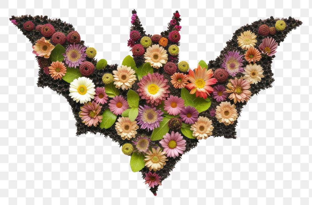 PNG Flat flower bat icon | Premium PNG - rawpixel