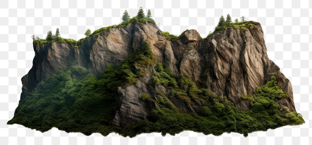 PNG Mountain cliff landscape outdoors | Premium PNG - rawpixel