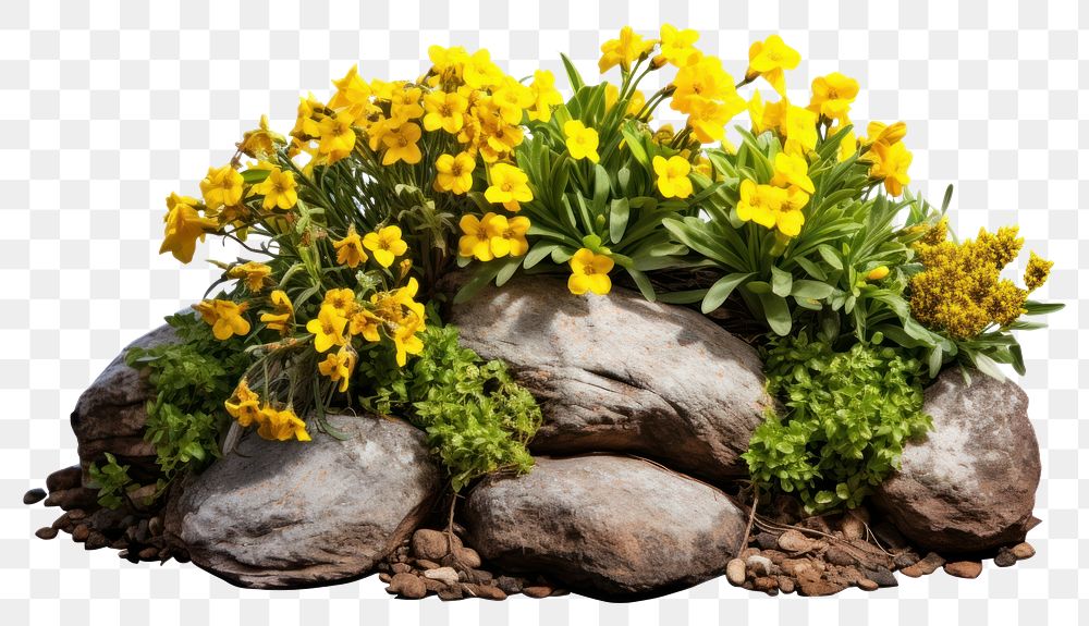 PNG Garden design flower plant | Free PNG - rawpixel