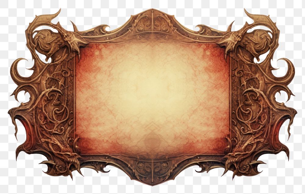 PNG Devil frame paper old. | Premium PNG - rawpixel