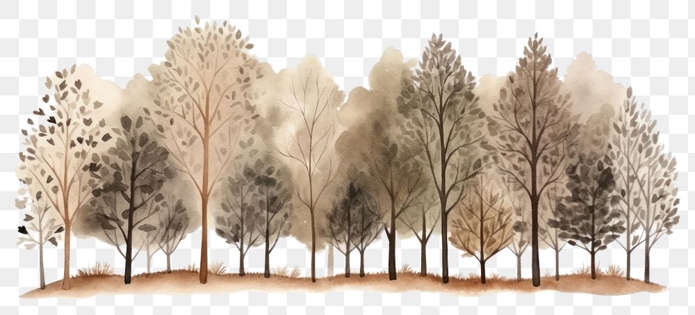 PNG Forest outdoors painting drawing. | Premium PNG - rawpixel
