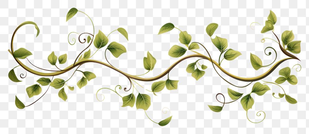 PNG Vine pattern plant art. | Premium PNG - rawpixel