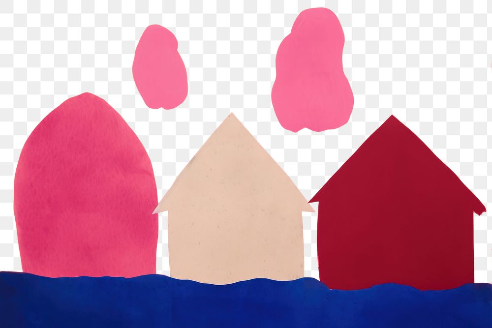 PNG Painting architecture creativity building. | Free PNG - rawpixel