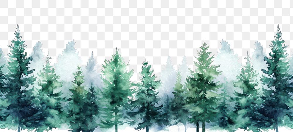 PNG Forest border nature land | Premium PNG - rawpixel