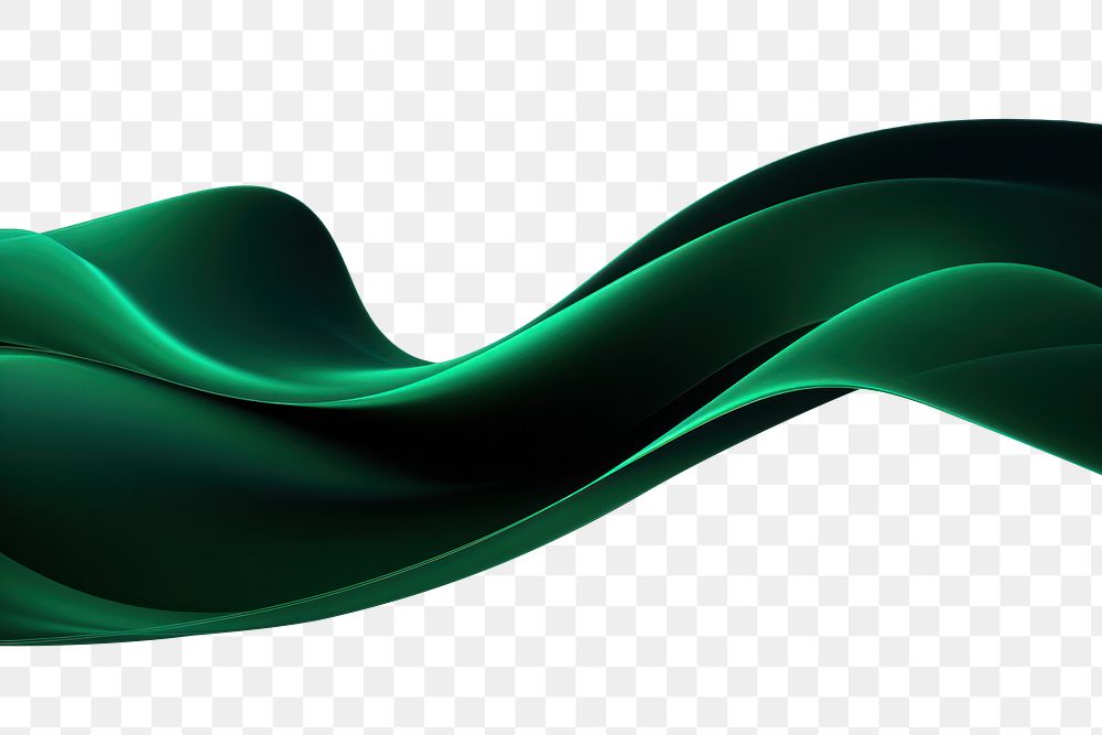 PNG Green wave light backgrounds | Premium PNG - rawpixel