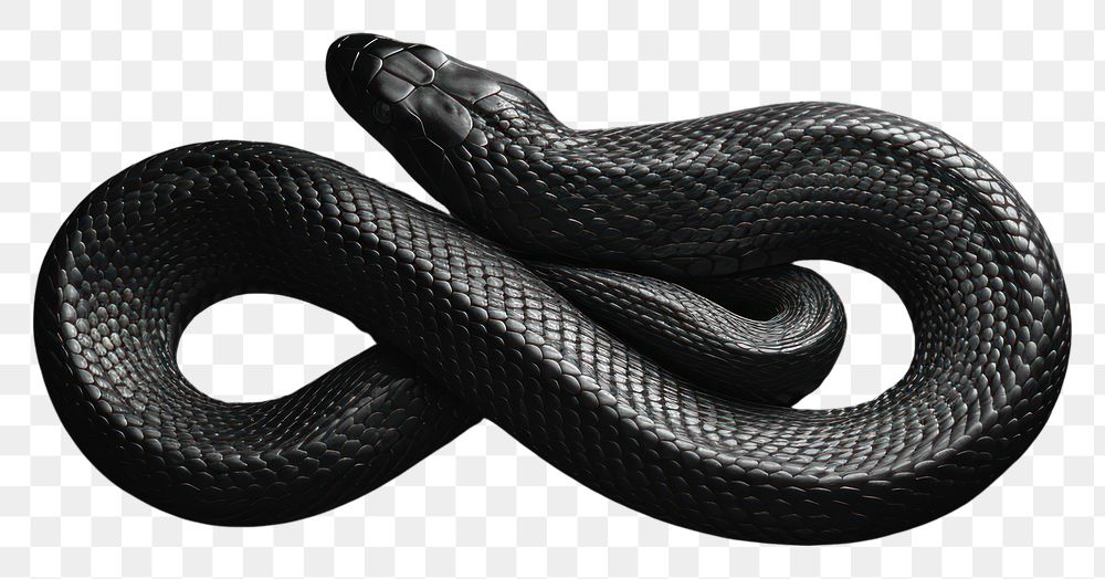 PNG Snake snake black reptile. | Free PNG - rawpixel