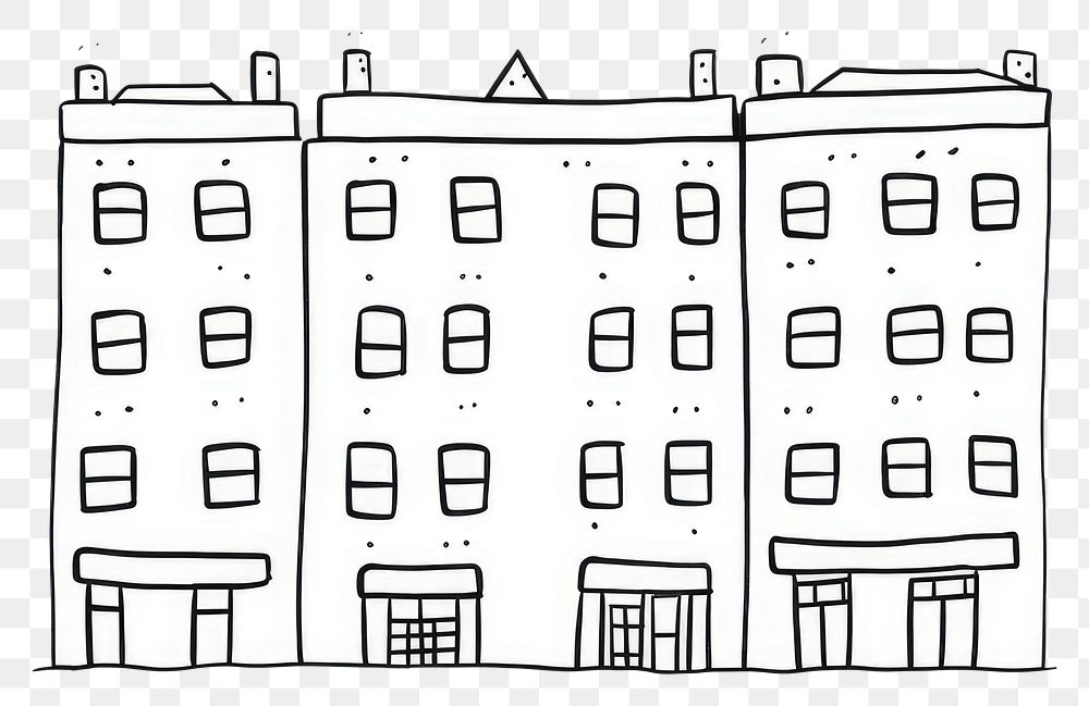 PNG Building sketch drawing line. | Premium PNG - rawpixel
