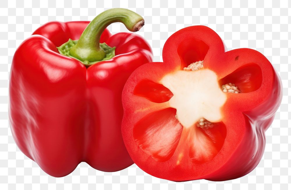 PNG Ripe Red capsicum vegetable | Premium PNG - rawpixel