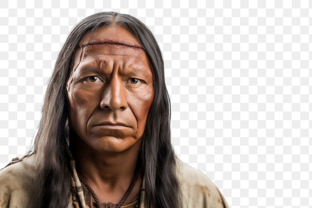 PNG Native american portrait adult | Free PNG - rawpixel