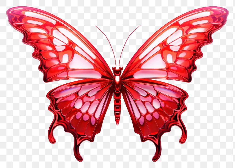 PNG Butterfly animal insect red. | Premium PNG - rawpixel