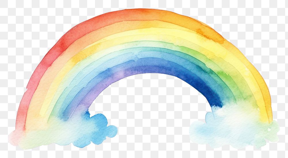 PNG Rainbow backgrounds nature water. | Free PNG - rawpixel