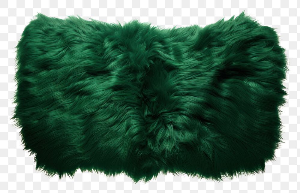 PNG Dark green fur fabric | Premium PNG - rawpixel