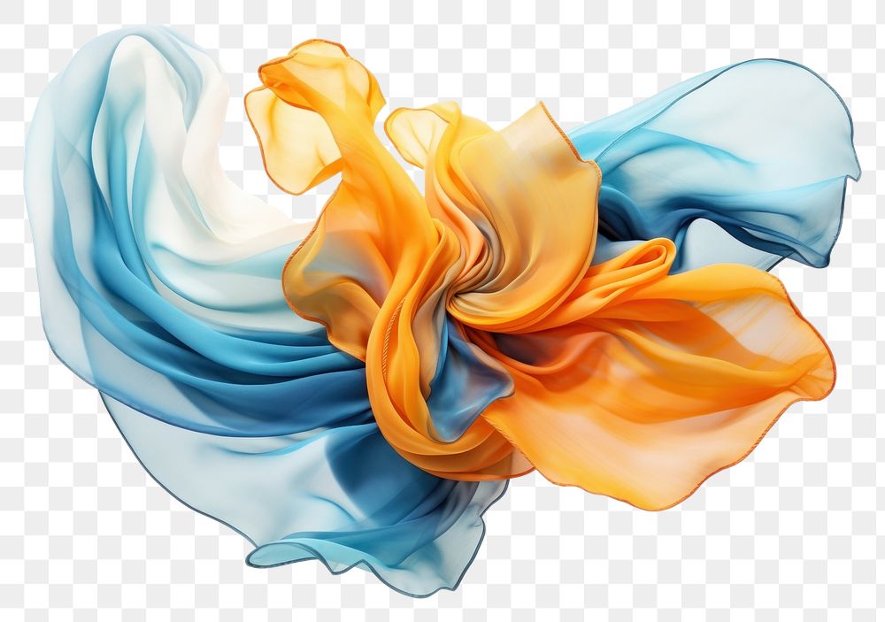 PNG Flower pattern silk textile | Premium PNG - rawpixel