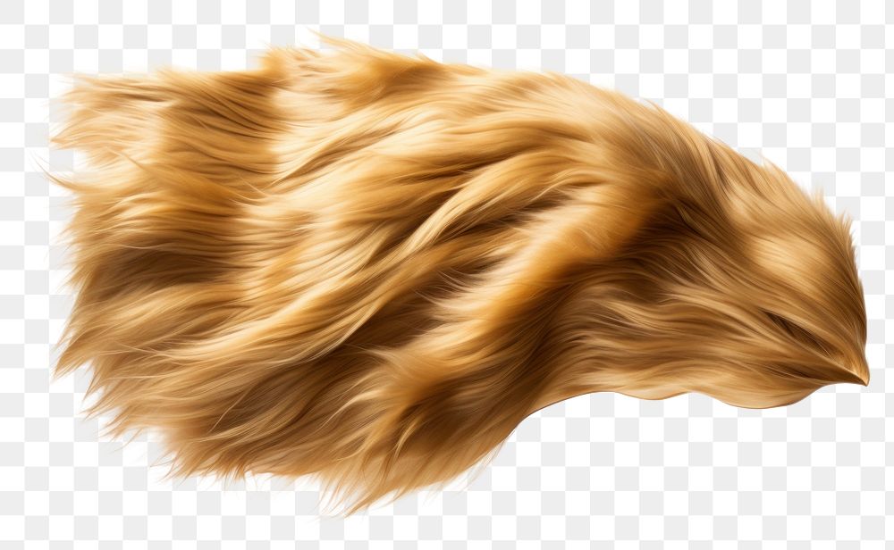 PNG Gold fur fabric mammal | Premium PNG - rawpixel