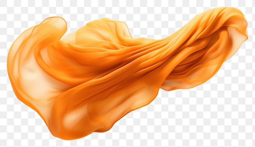 PNG Orange Wool fabric petal | Free PNG - rawpixel